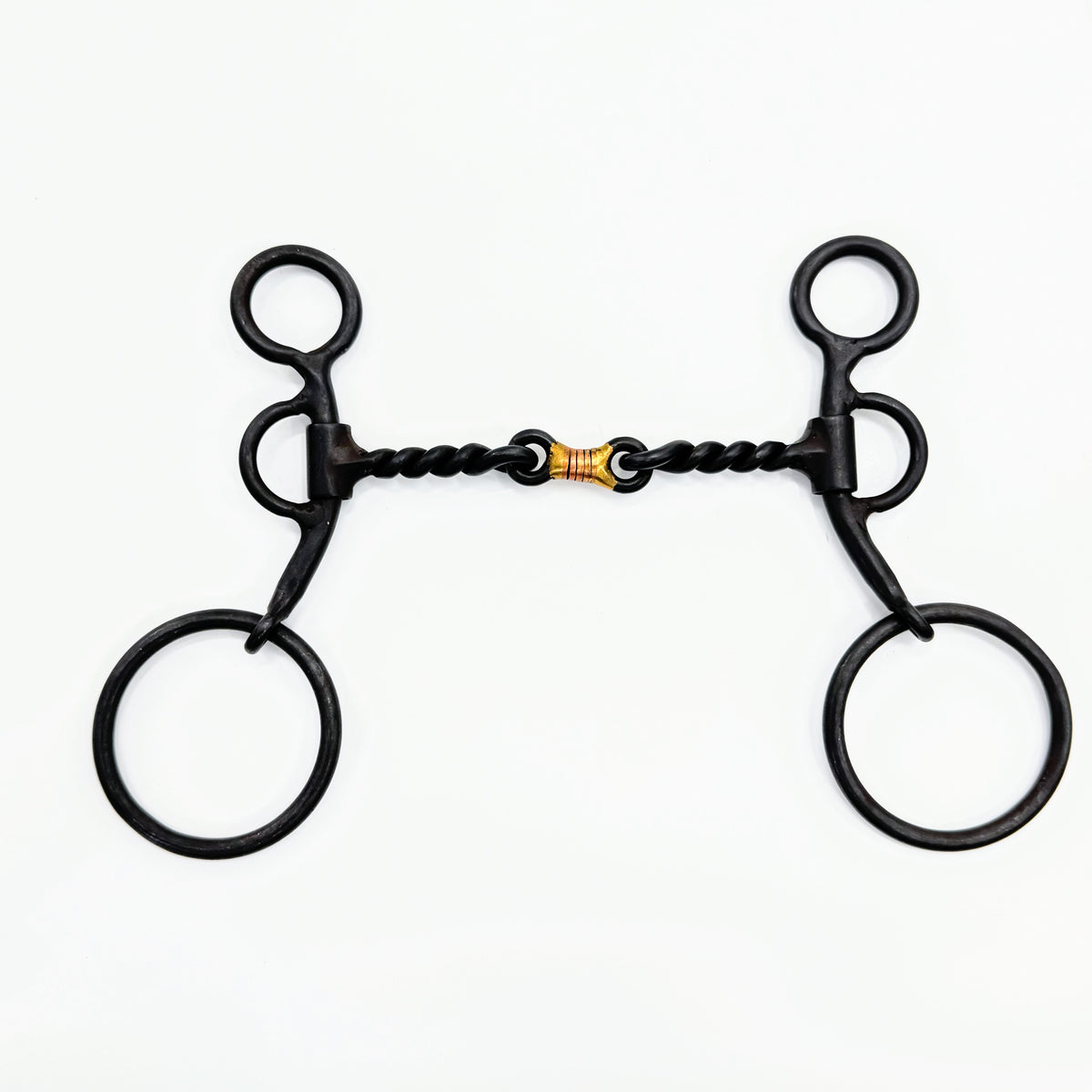 Large Ring Twisted Dog Bone Bit - Signature Series – Colorado Saddlery