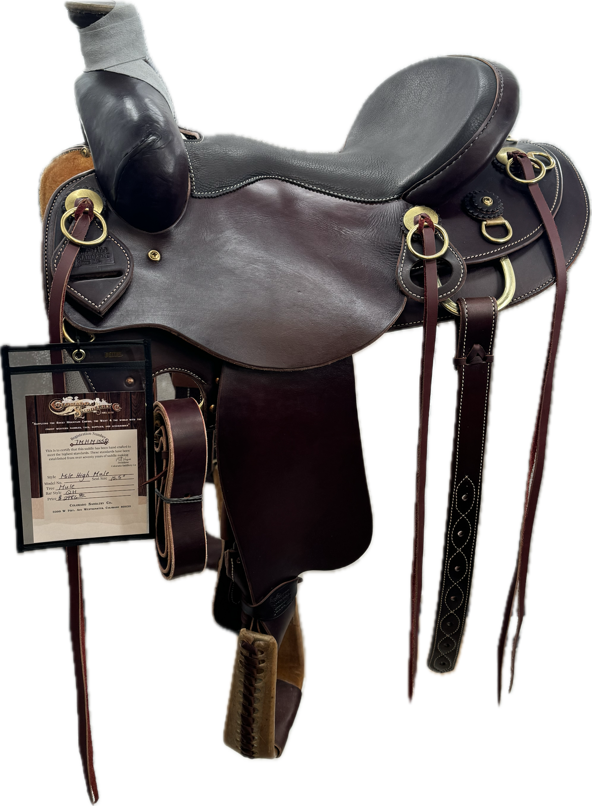 Mule Tack, Saddles and Saddle Accessories from Colorado Saddlery